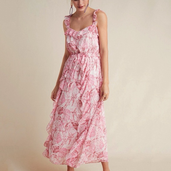 Gal Meets Glam | Dresses | Htf Gal Meets Glam Cheryl Ruffled Maxi Dress ...